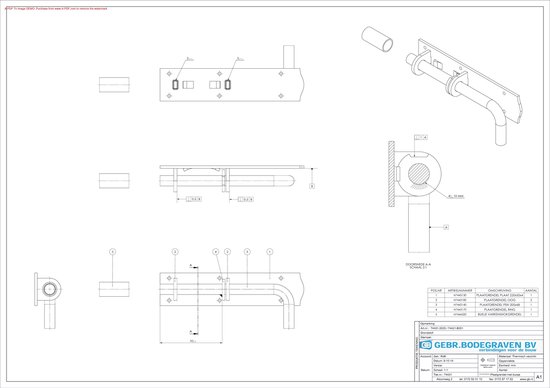 Plaatgrendel Verzinkt Met Buis Gb | bol