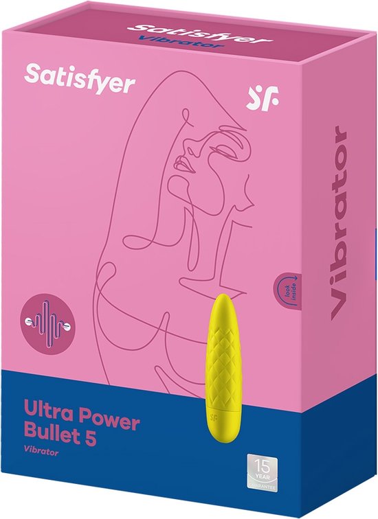 Satisfyer Ultra Power Bullet 5 - Vibrating Bullet yellow | bol.com