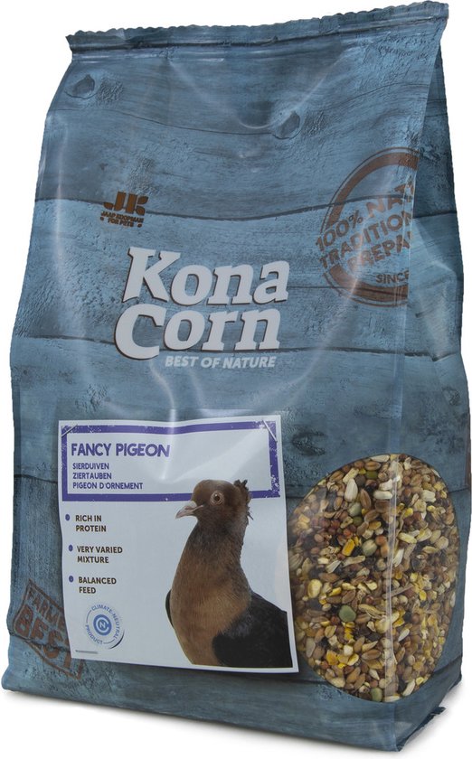 Konacorn Sierduif | 4 kg Vogelvoer | bol