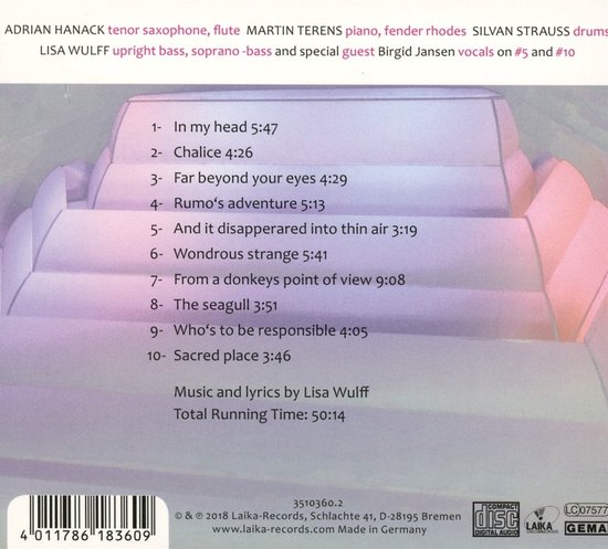 Lisa Wulff Quartett - Wondrous Strange (CD), Lisa Wulff Quartett | CD ...