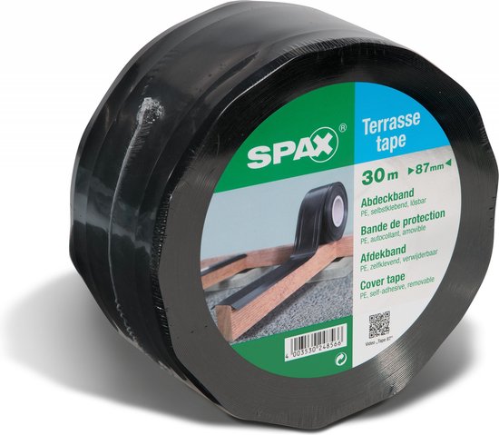 Spax Tape - Beschermt onderconstructie tegen regen - UV-resistent - 30 ...