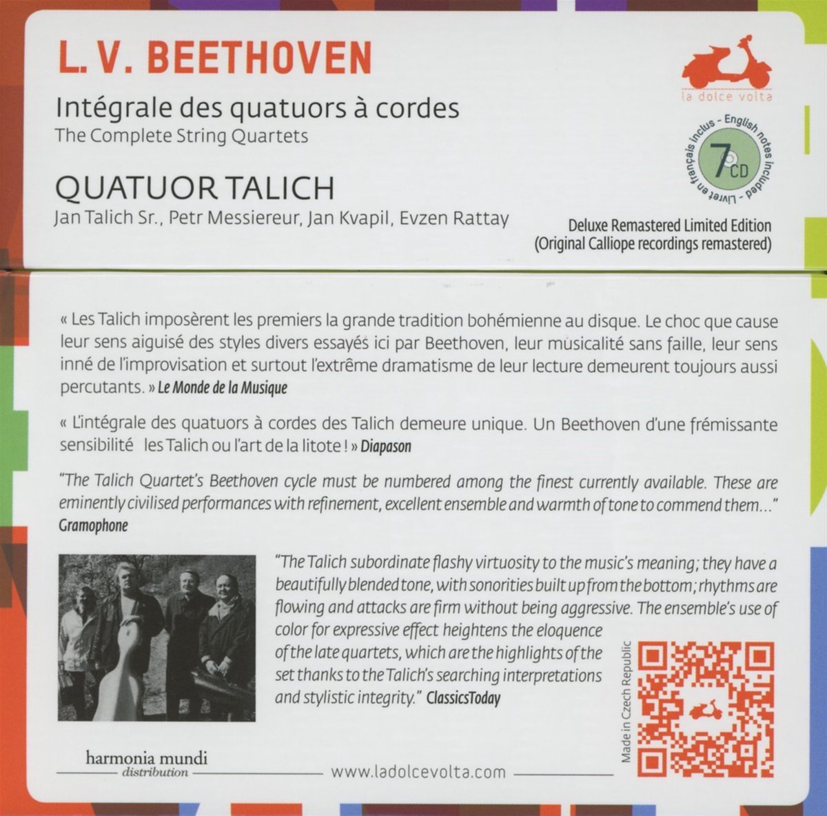 Talich Quartet - Compl. String Quartets (CD), Talich Quartet | CD (album) | Muziek | bol.com