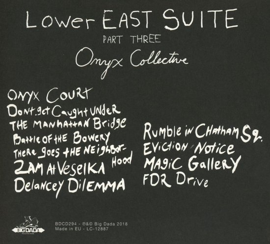 Onyx Collective - Lower East Suite Part Three (CD), Onyx Collective ...