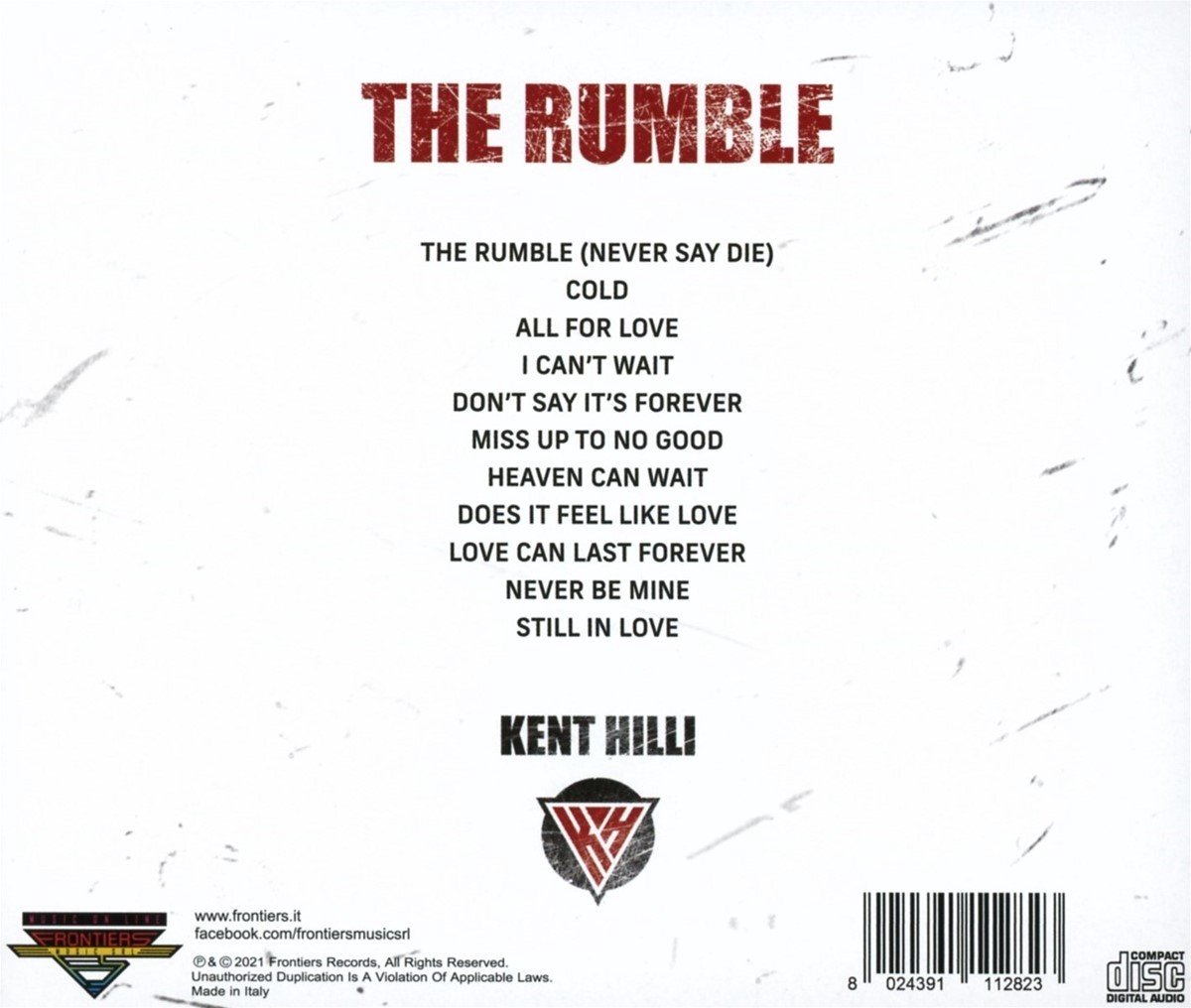 Kent Hilli - The Rumble (CD), Kent Hilli | CD (album) | Muziek | bol.com