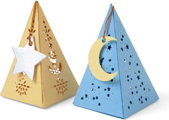 Sizzix Thinlits Snijmal Set - Celestial Favor Box - 7 stuks | bol.com