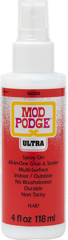 Mod Podge • Spray Ultra GLOSS (118ml) • Fixeerlijm en sealer in 1 ...