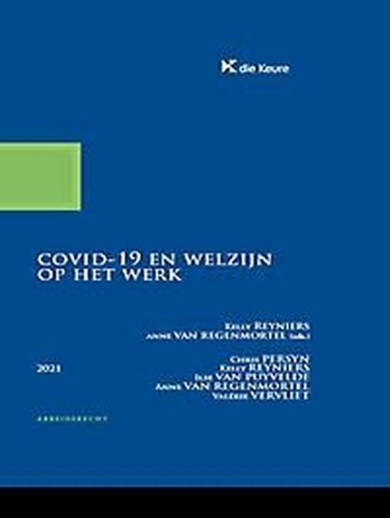 COVID-19 en welzijn op het werk | 9789048641222 | Chris Persyn | Boeken ...