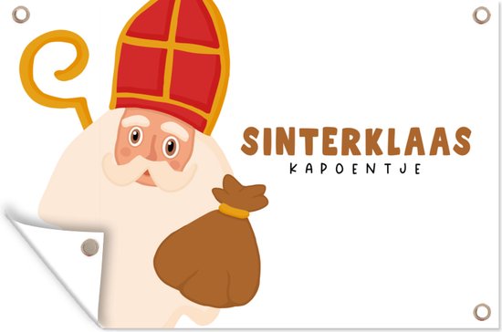 Tuinposter - Tuindoek - Tuinposters buiten - Sinterklaas - Sint ...