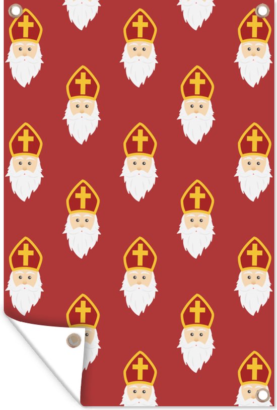 Tuinposter - Tuindoek - Tuinposters buiten - Sinterklaas decoratie ...