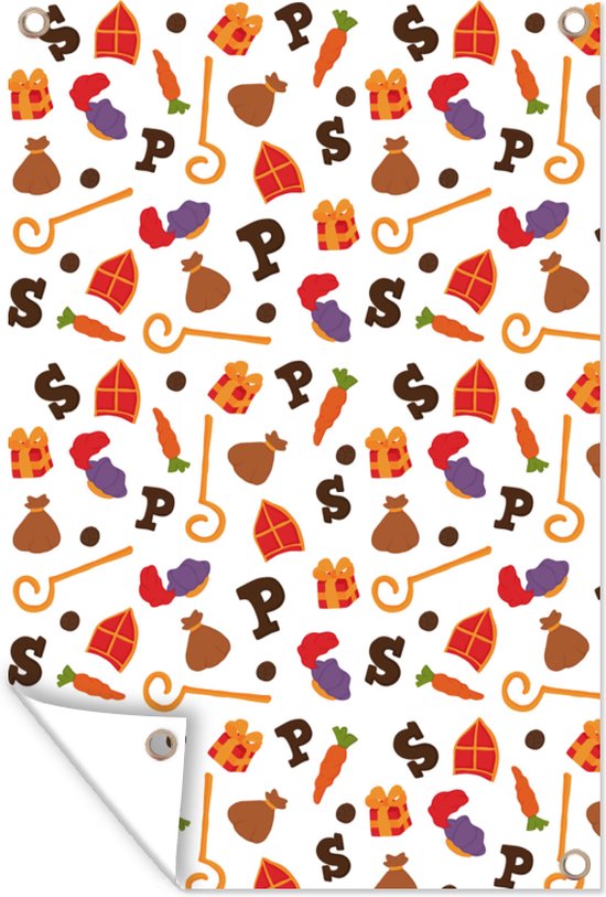Tuinposter - Tuindoek - Tuinposters buiten - Sinterklaas - Sint ...