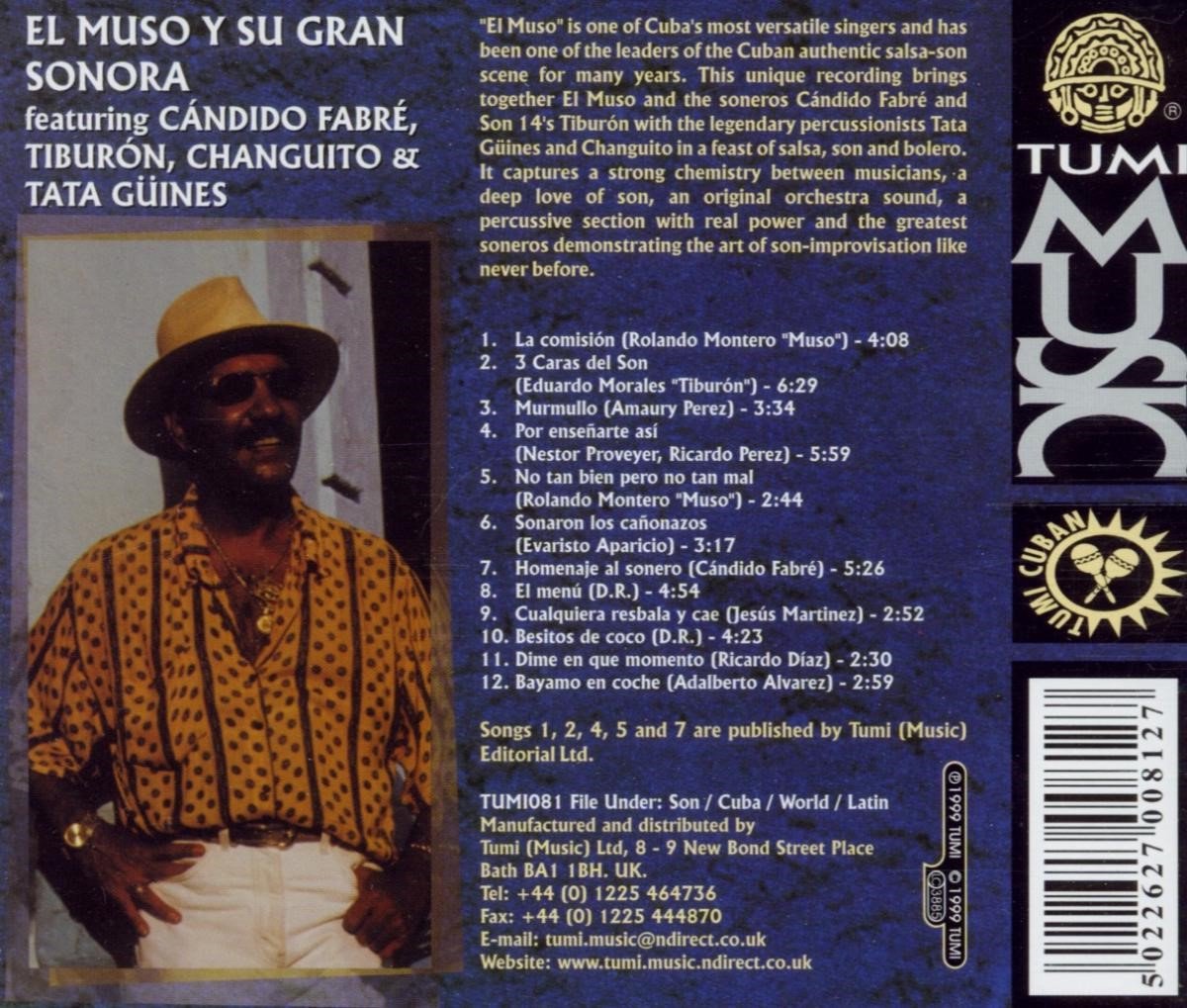 Muso Y Su Gran Sonora - Tres Caras Del Son (CD), Muso y Su Gran Sonora ...