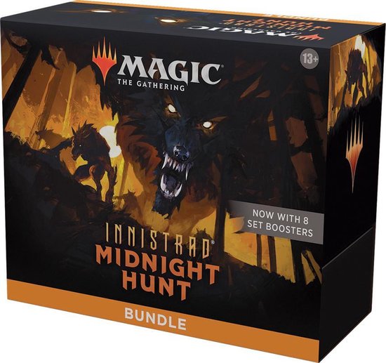 Magic The Gathering: Innistrad Midnight Hunt Bundle (8 Set Boosters ...