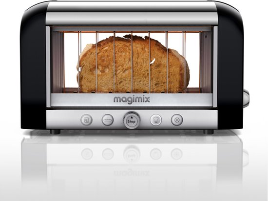 Magimix Vision Toaster - Zwart - Quartz techniek - 8 standen | bol
