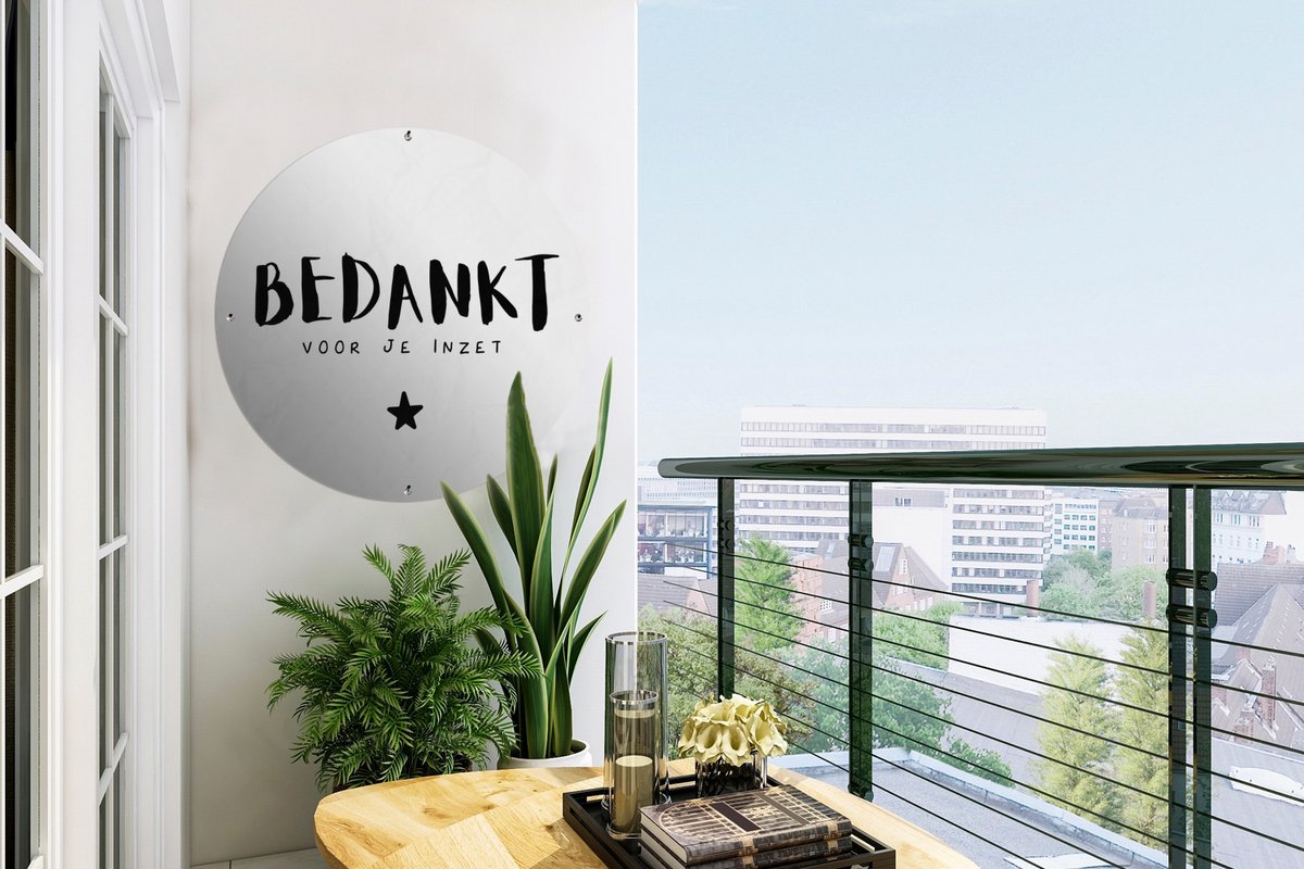 Tuincirkel Spreuken - Quotes - Bedankt voor je inzet - Collega - 60x60 ...