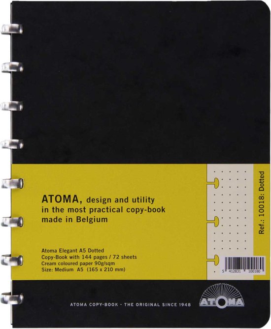 Atoma | Notebook Systeem | Elegant | A5 | Dots | bol