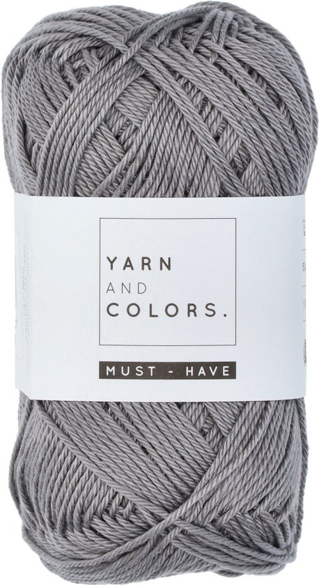 Yarn and Colors Must-have 096 Shark Grey | bol