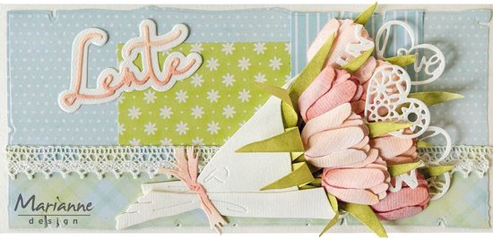 Marianne Design Creatables snij en embosstencil - Knutsel een tulp | bol