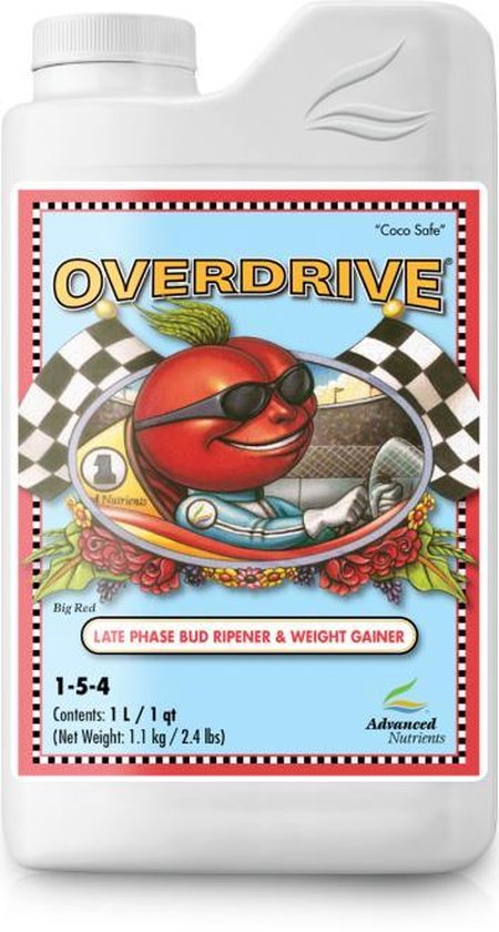 Advanced Nutrients Overdrive 1 Liter | bol