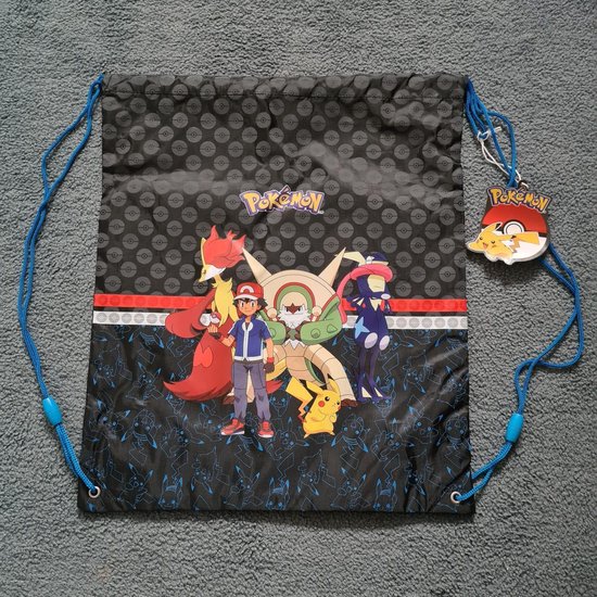 Gymtas Pokemon- Zwemtas - Ash & Pikachu - Rugzak, Kindertas, Children's ...