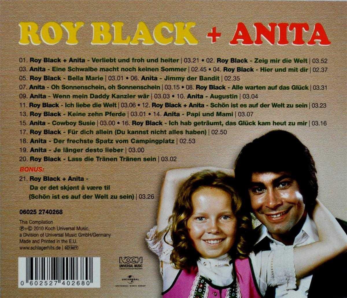 Roy Black & Anita - Schon Ist Es Auf Der Welt Zu Sein (CD), Anita | CD ...