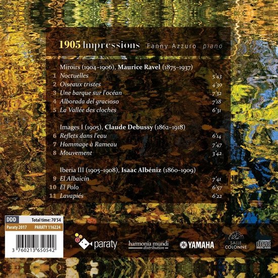 Fanny Azzuro - 1905 Impressions (CD), Fanny Azzuro | CD (album) | Muziek | bol