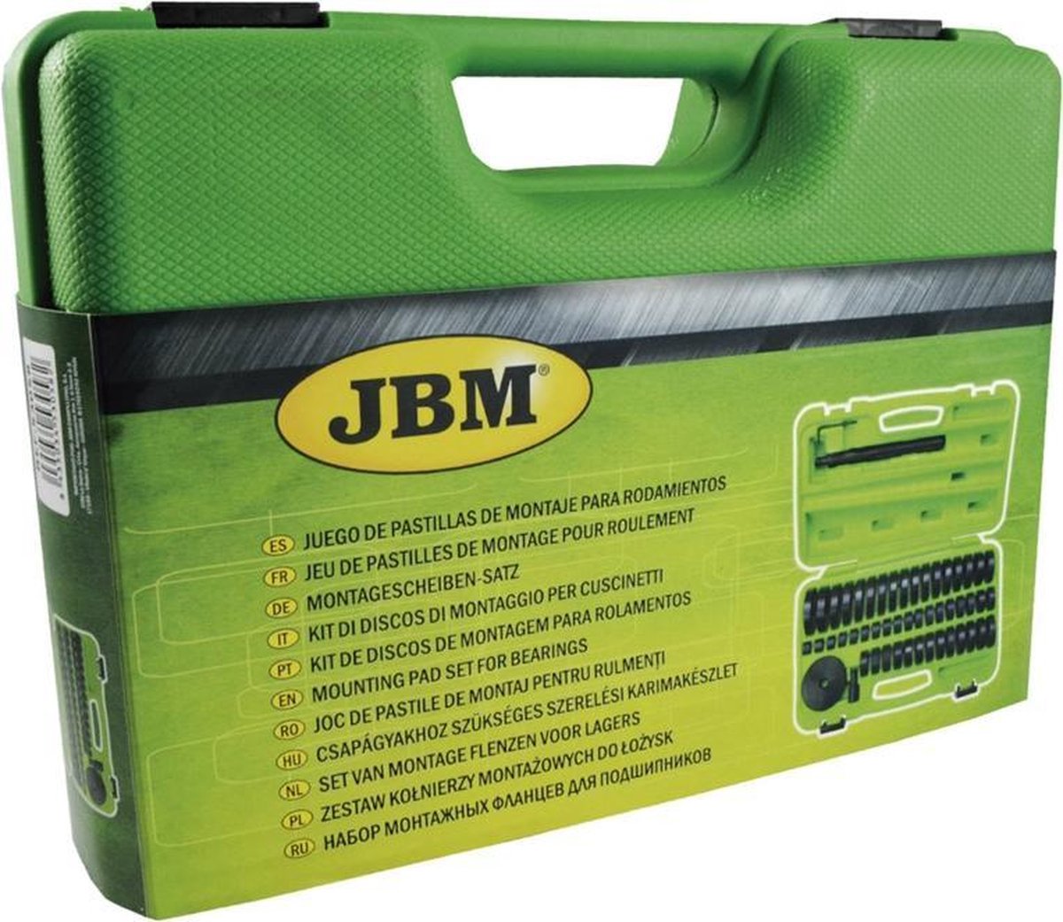 JBM Tools | Set van montage flenzen voor lagers | bol.com