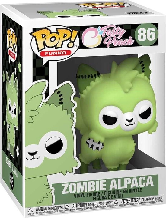 Funko Zombie Alpaca - Funko Pop! - Tasty Peach Figuur - 9cm | bol.com