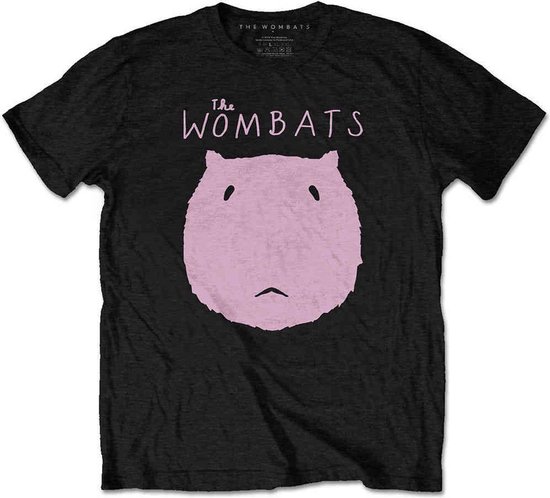 The Wombats - Logo Heren T-shirt - XL - Zwart | bol