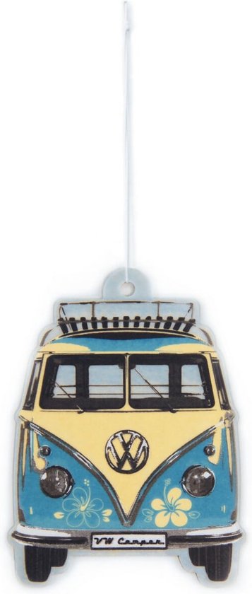 VW T1 Bus luchtverfrisser - 'Piña Colada' turquoise | bol