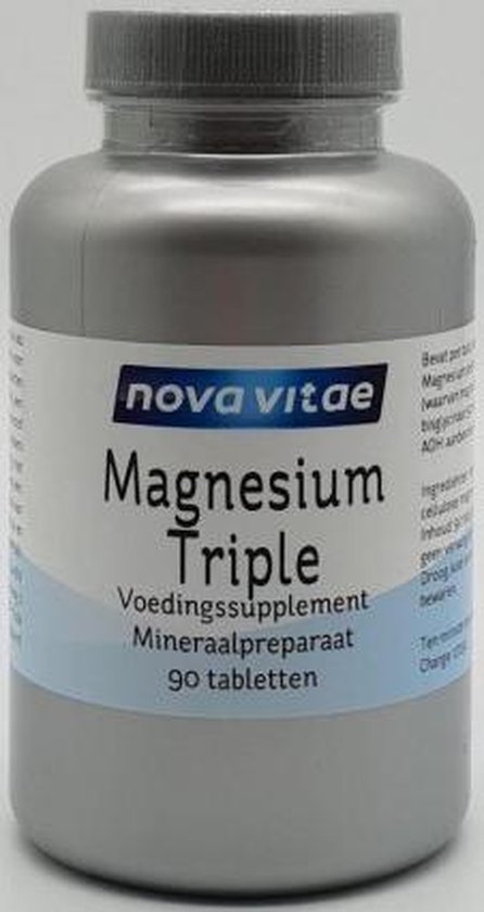 Nova Vitae - Magnesium Triple - 90 tabletten | bol.com