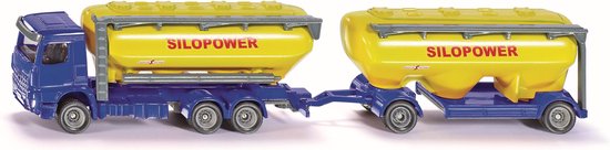 SIKU 1809 Mercedes met Siloaanhanger | bol.com