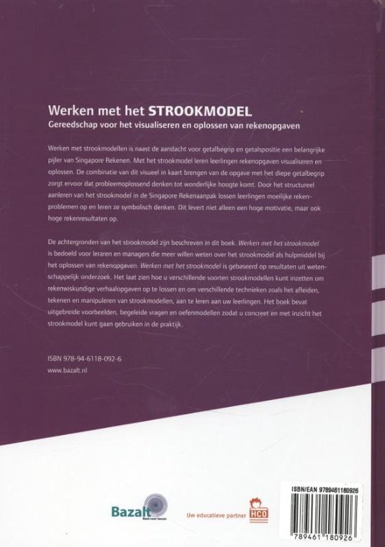 Werken met het Strookmodel | 9789461180926 | Ban Har Yeap | Boeken | bol