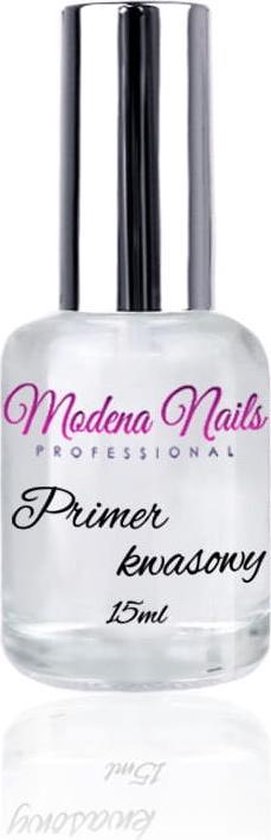 Modena Nails Zuur Primer 15ml. - Clear - Mat - Top en/of basecoat | bol