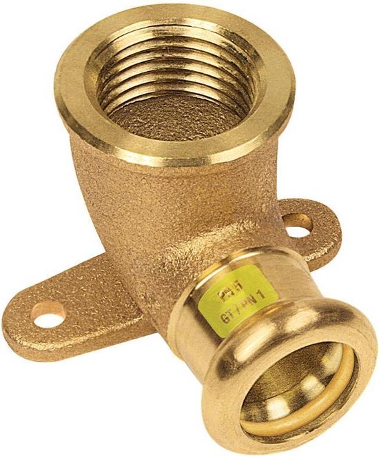 BONFIX-Press - RK GAS - Muurplaat - 1 -2" - binnendraad x 22 mm - Gastec keur | bol.com
