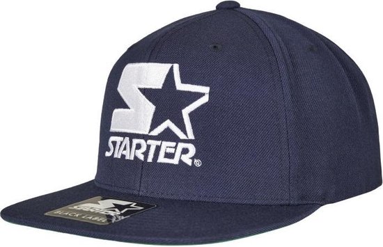 Starter Black Label - Starter Logo Snapback navy one size Snapback Pet ...