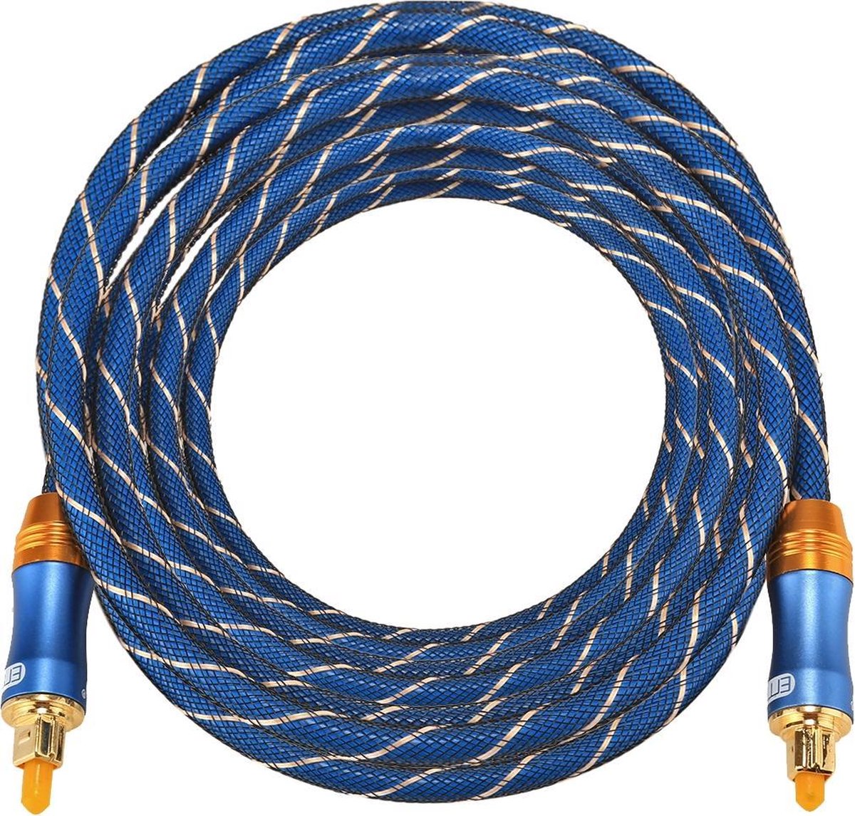 ETK Digital Toslink Optical kabel 8 meter / audio male to male ...