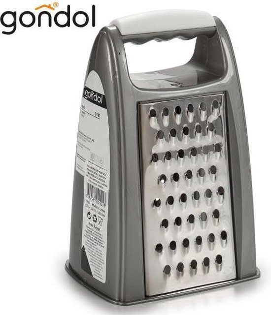 Rasper Staal Plastic (9 x 19,5 x 14,7 cm) | bol