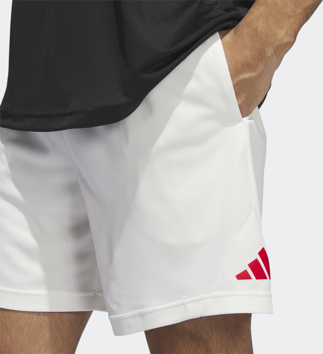 adidas Performance Basketball Badge of Sport Short - Heren - Wit- S 9 ...