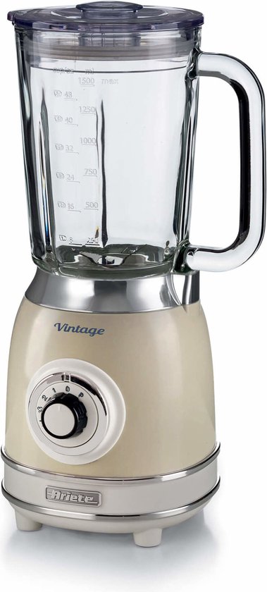 Ariete 0583/03 - Vintage Blender - 1100 Watt - glazen kan - 1,5 liter ...