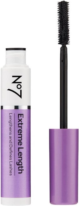 No7 Extreme Length Mascara Zwart | bol