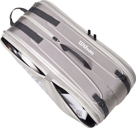 Wilson Tour 12 Bag Stone 2024 | bol