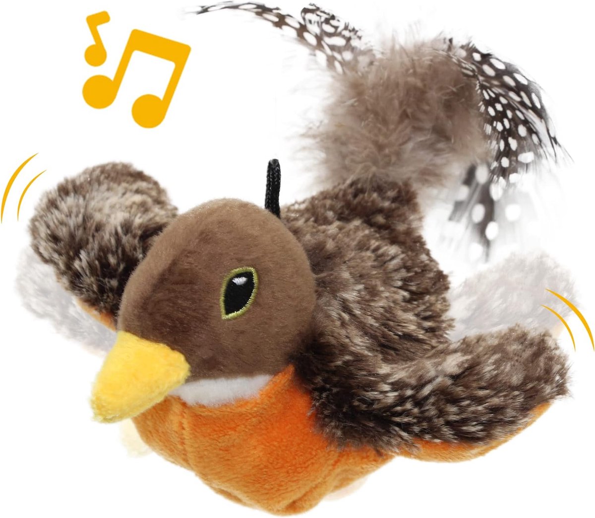 Petfuture Flapping Animals - Vogel - USB oplaadbaar - met geluid en ...