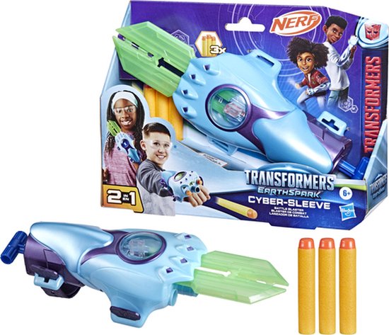 NERF Transformers Earthspark Cybersleeve - Blaster | bol