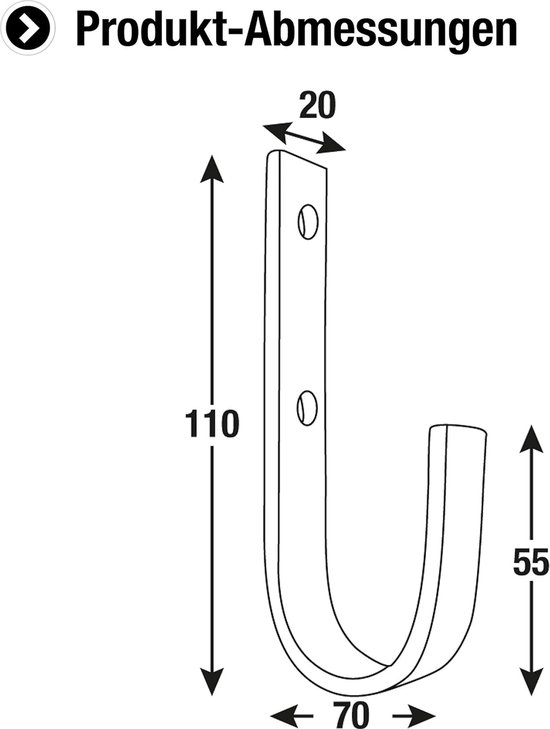 Handdoekenrek – ophanghaak - wandhaak | bol
