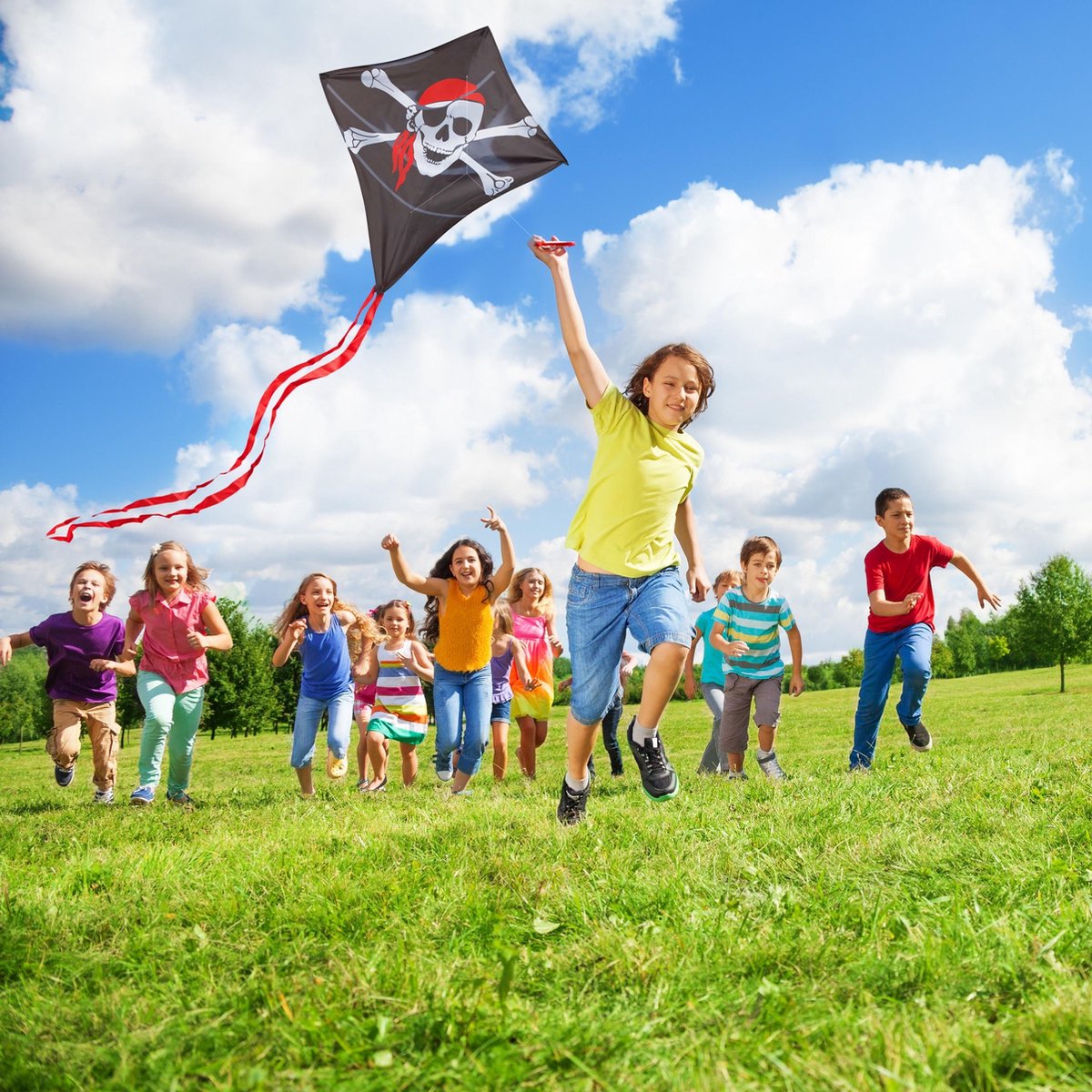 relaxdays Vlieger - kite - kindervlieger - kinder vlieger ...