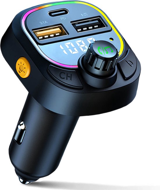 Smath Bluetooth FM Transmitter – Autolader – Handsfree Bellen Auto | bol