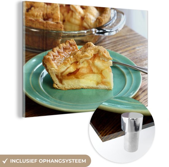 MuchoWow® Glasschilderij 90x60 cm - Schilderij acrylglas - Plak van ...