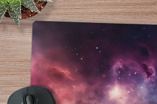 Muismat 120x60 cm - Bureaumat gaming galaxy - Computer en gameroom ...