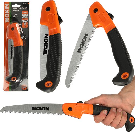 MOZY - Tuin Handzaag - Takkenzaag - Oranje/Zwart - 18 cm zaagblad ...