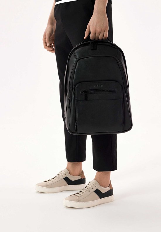 Tri-color men's leather sneakers | bol